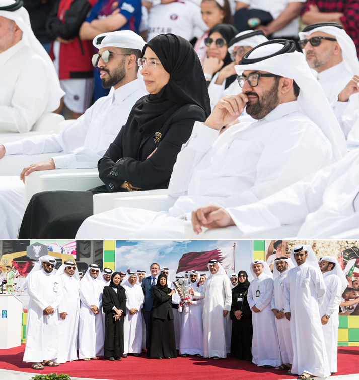 Members of the Qatar National Football Team Visit HMC Ambulance Service ...